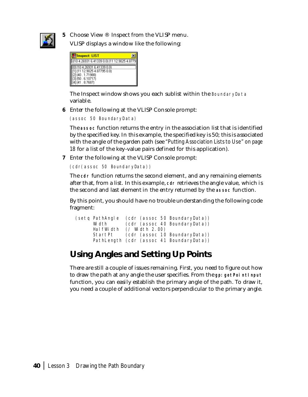 (Manual) auto cad 2000 visual lisp tutorial (autocad) | PDF