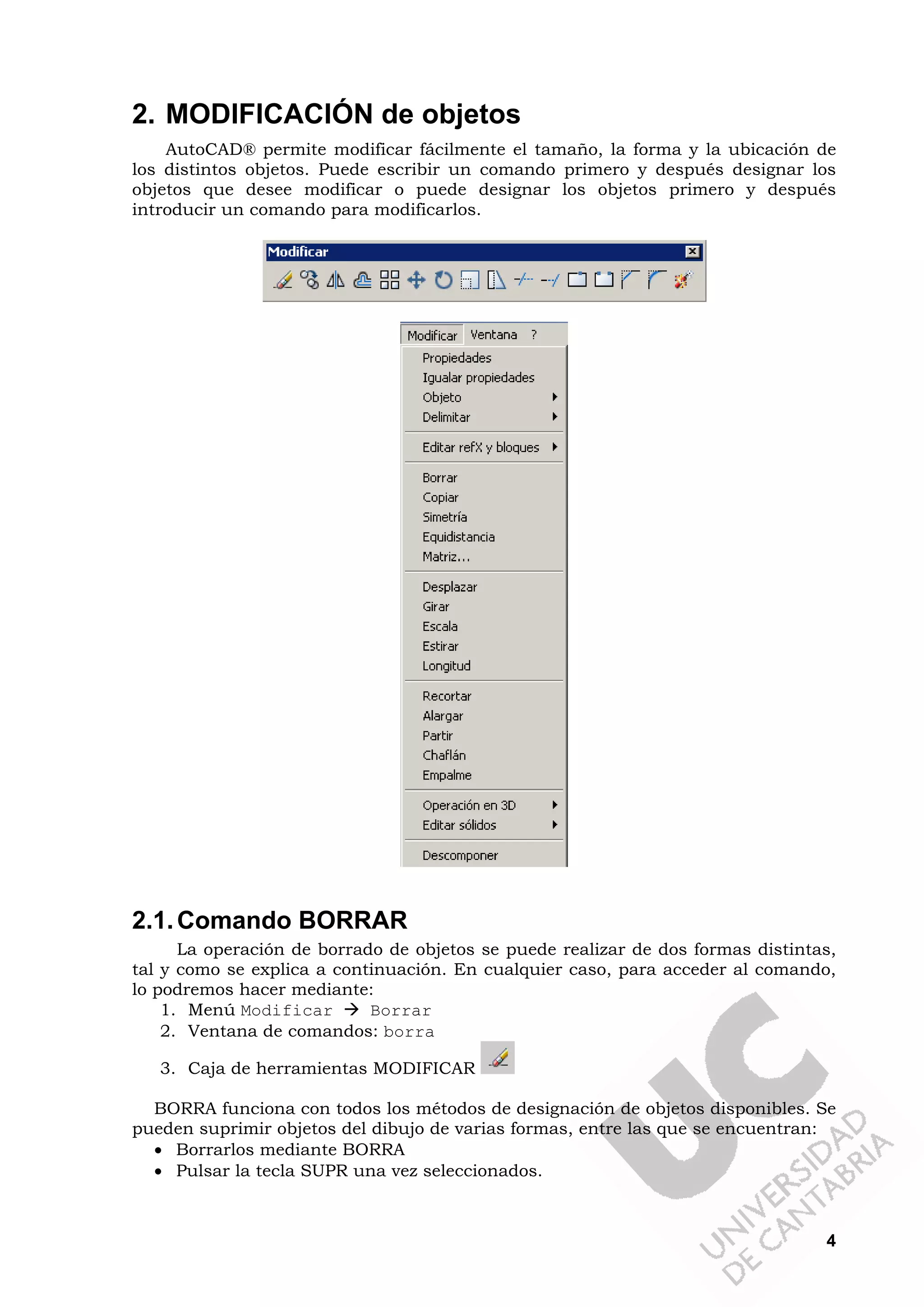 Manual auto cad con ejercicios | PDF