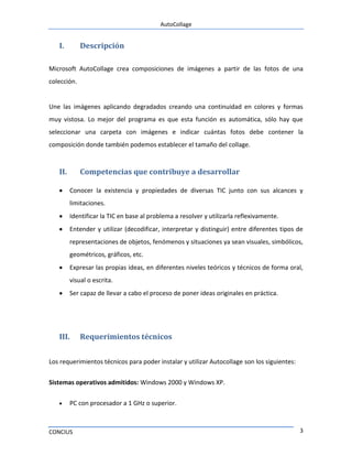 Manual autocollage | DOCX