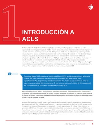 Manual Completo de Soporte Vital Cardiaco Avanzado (ACLS) y Básico | PDF