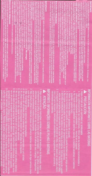 Manual Baby Alive Hora de Comer | PDF