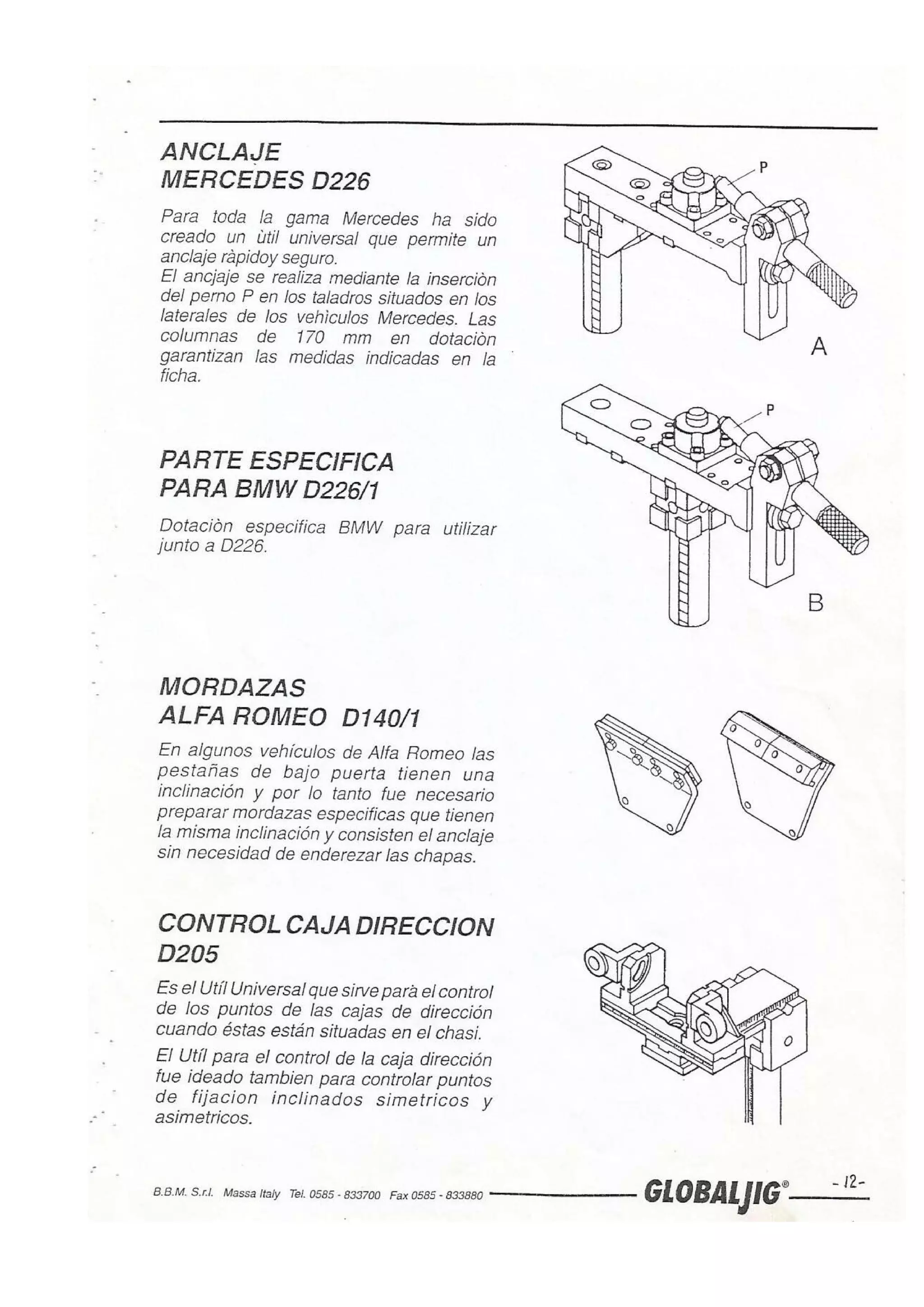 Manual bancada globaljig | PDF