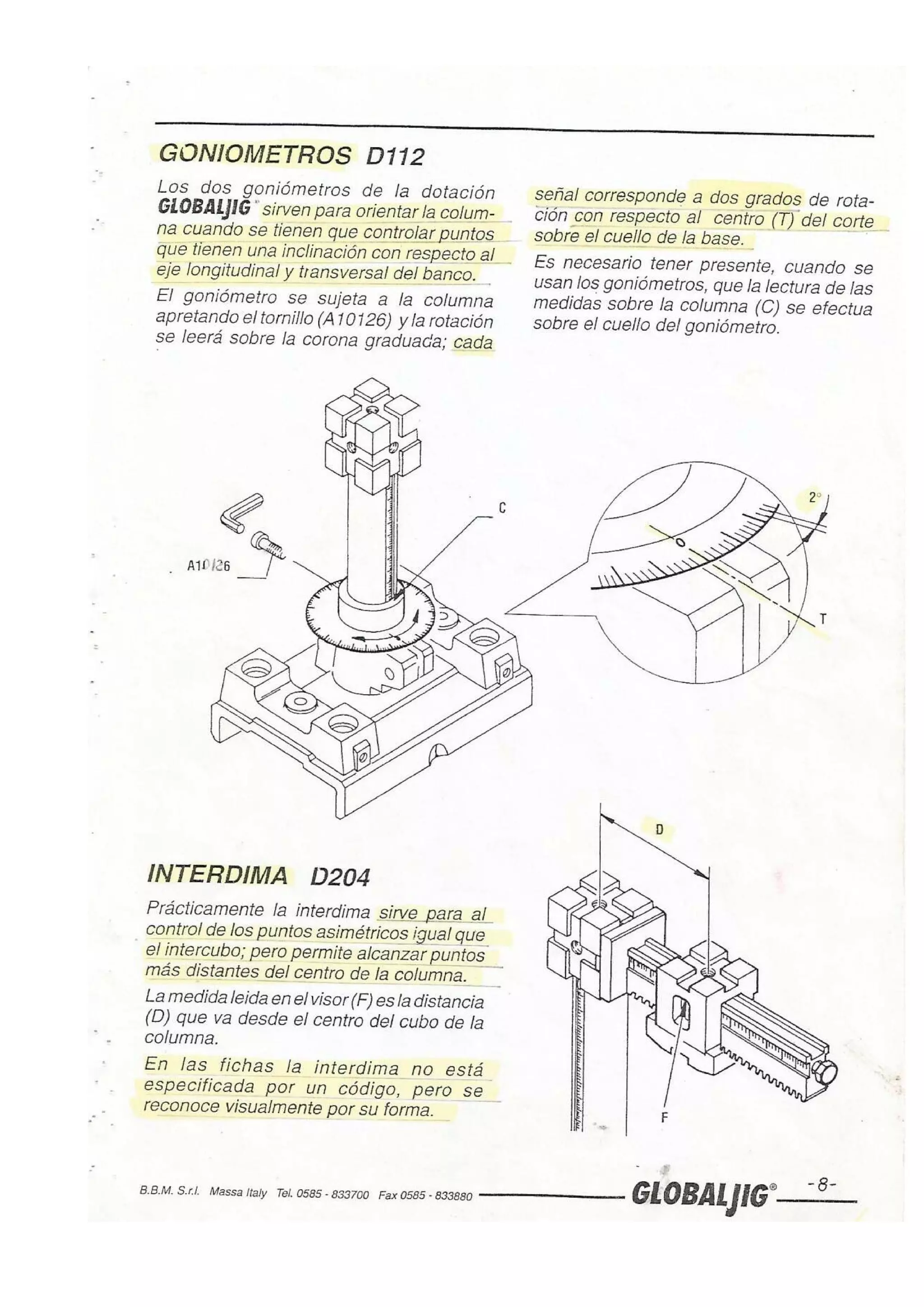 Manual bancada globaljig | PDF