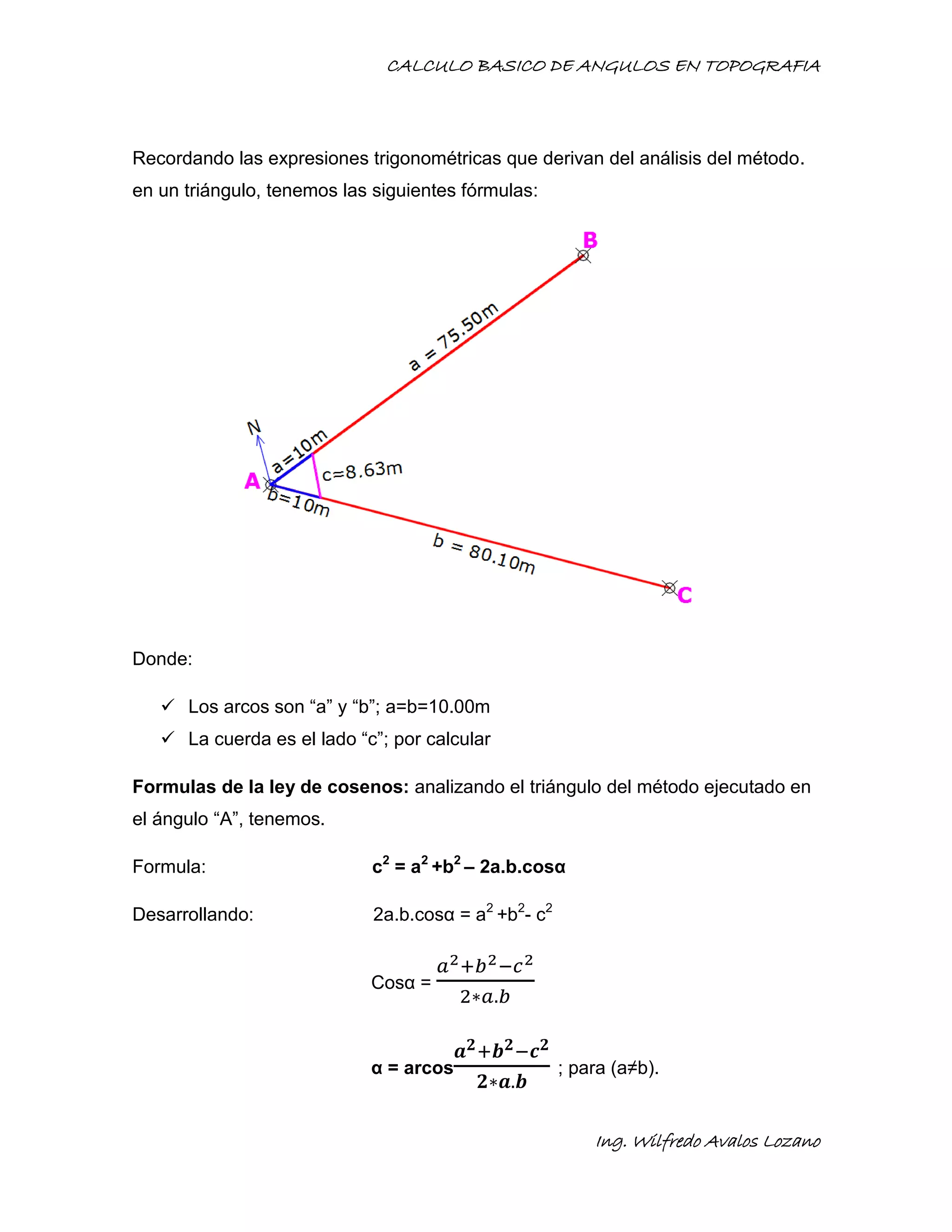 Manual basico calculo de angulos | PDF