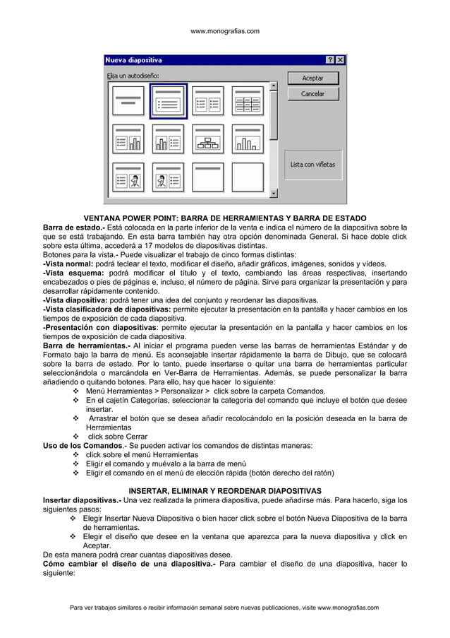 Manual basico de computacion(power point word-excel) | PDF