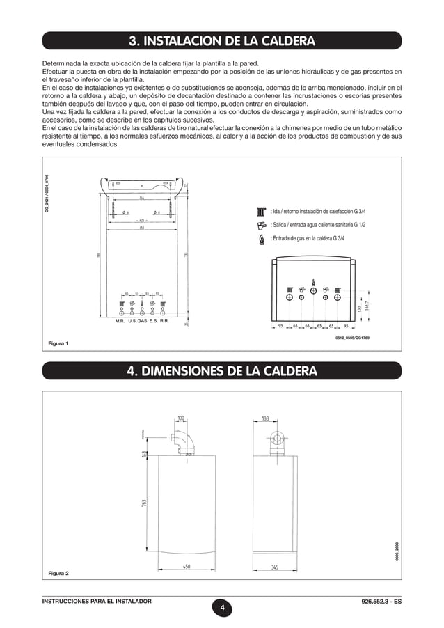 Manual baxiroca neonox 20/24 f