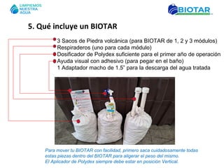 Manual BIOTAR , Manual de instalacion y uso | PDF