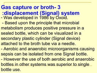 Manual blood culture Techniques | PPT