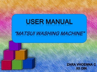 USER MANUAL | PPTX