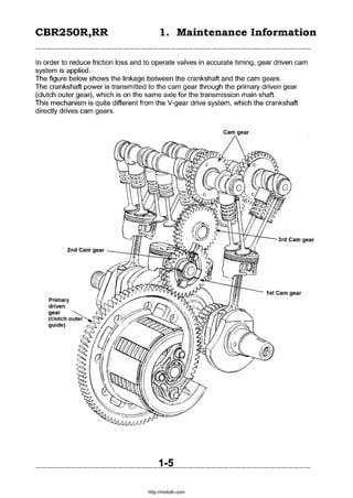 Manual book honda cbr 250 r preview | PDF