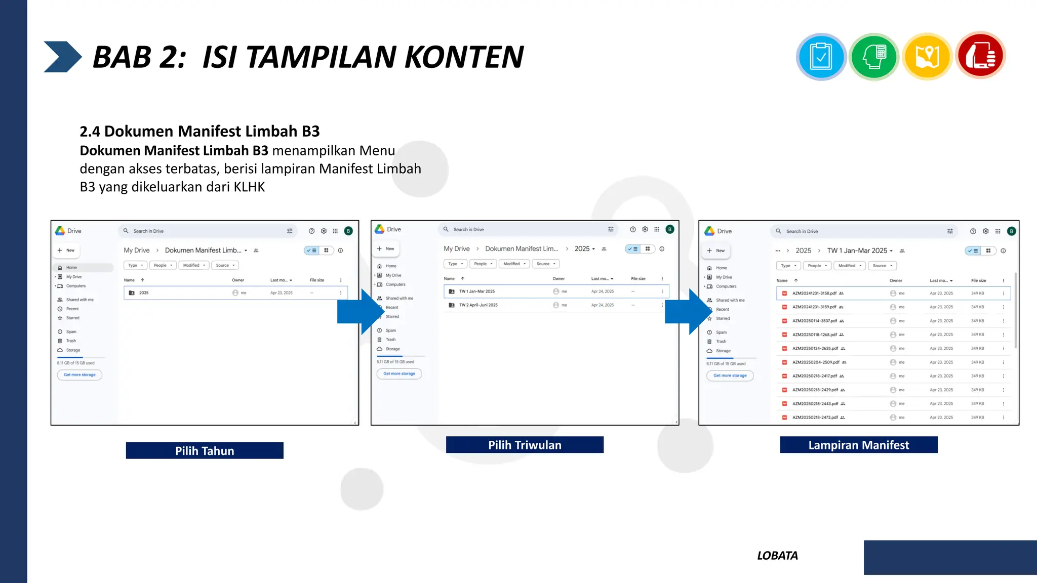 Manual Book Lobata : Digital Logbook Limbah dan Bahan B3 | PDF