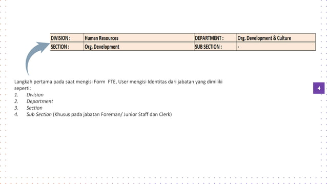 Manual Book Perhitungan Workload Analysis (FTE) | PPTX