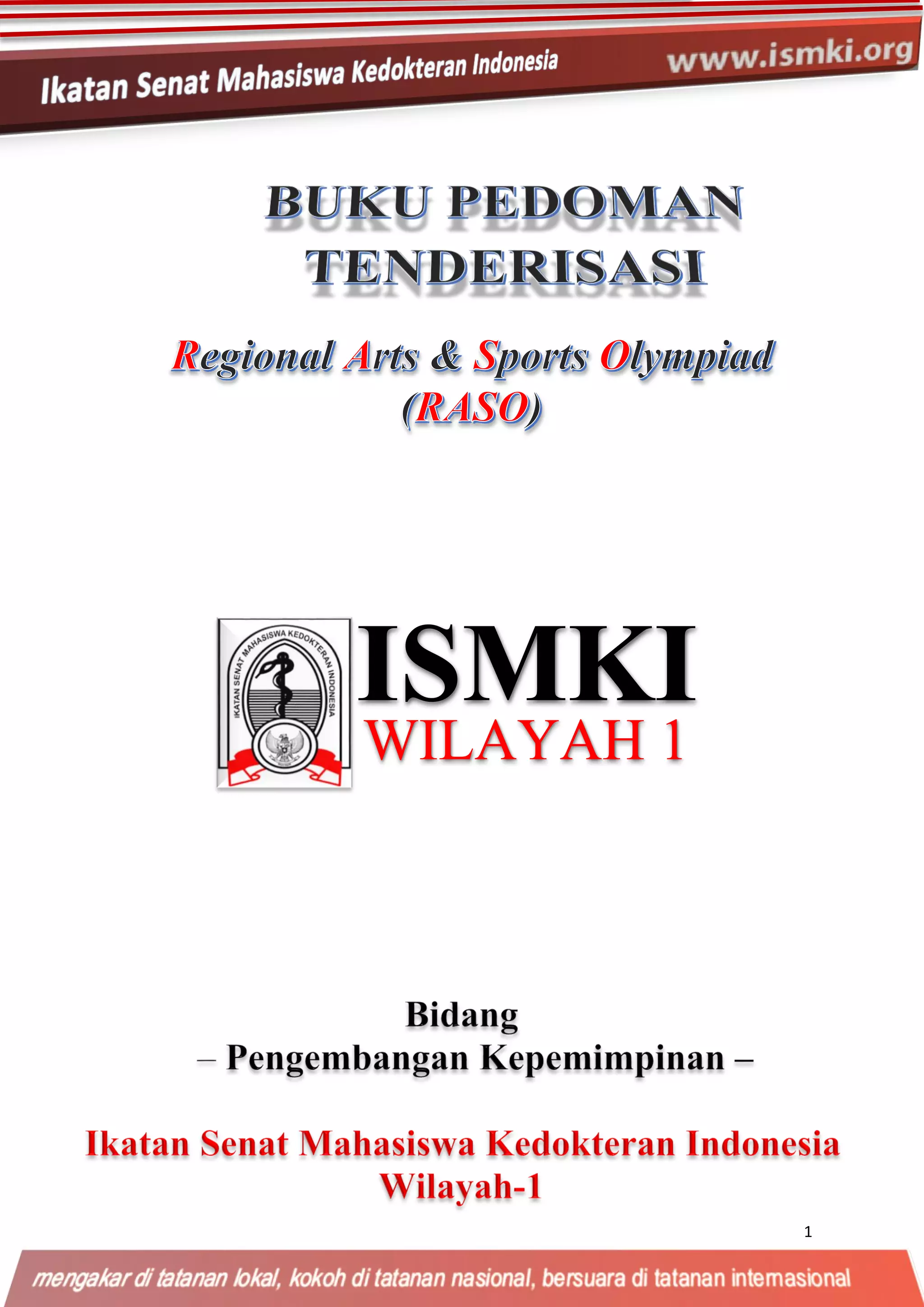 Manual book RASO ISMKI Wilayah 1 | PDF