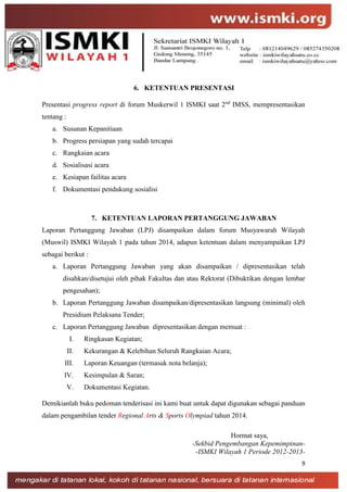 Manual book RASO ISMKI Wilayah 1 | PDF