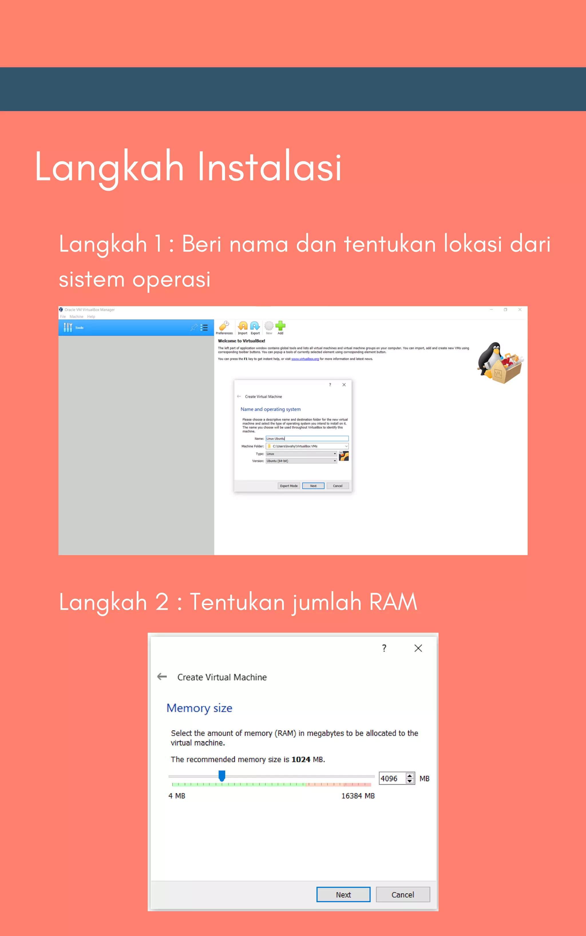 Panduan Instalasi Ubuntu Pada Virtual Box | PDF