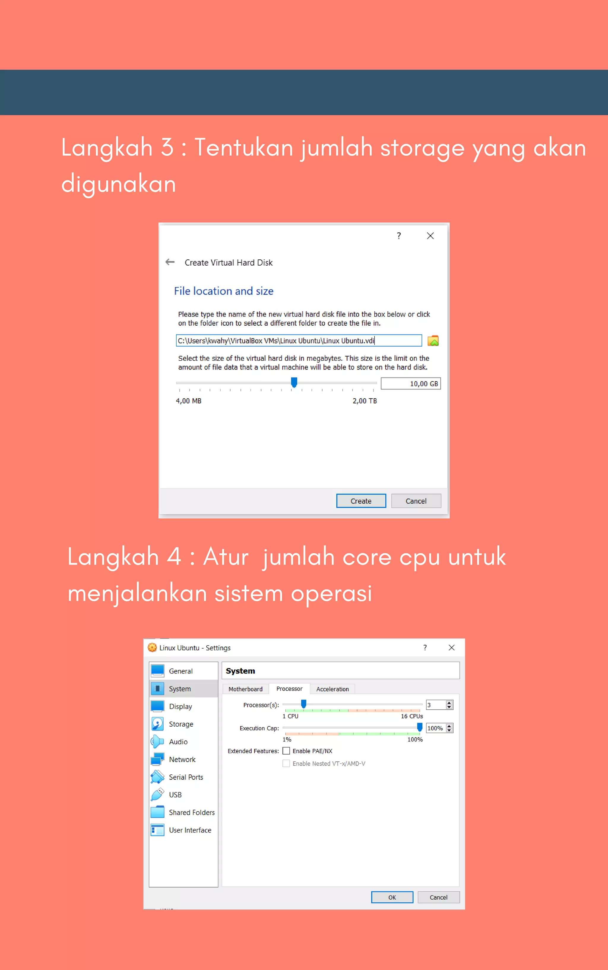 Panduan Instalasi Ubuntu Pada Virtual Box | PDF
