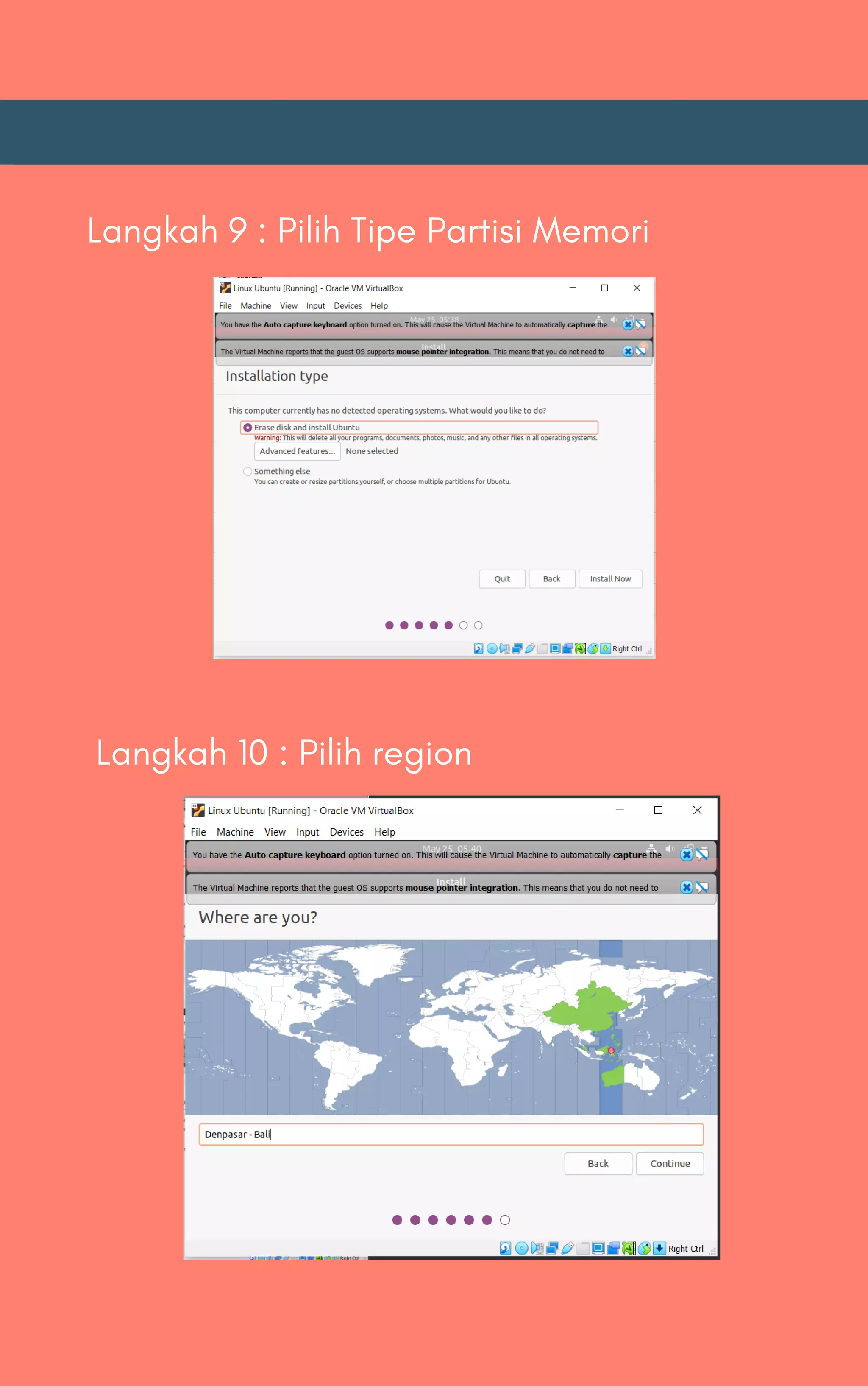 Panduan Instalasi Ubuntu Pada Virtual Box | PDF