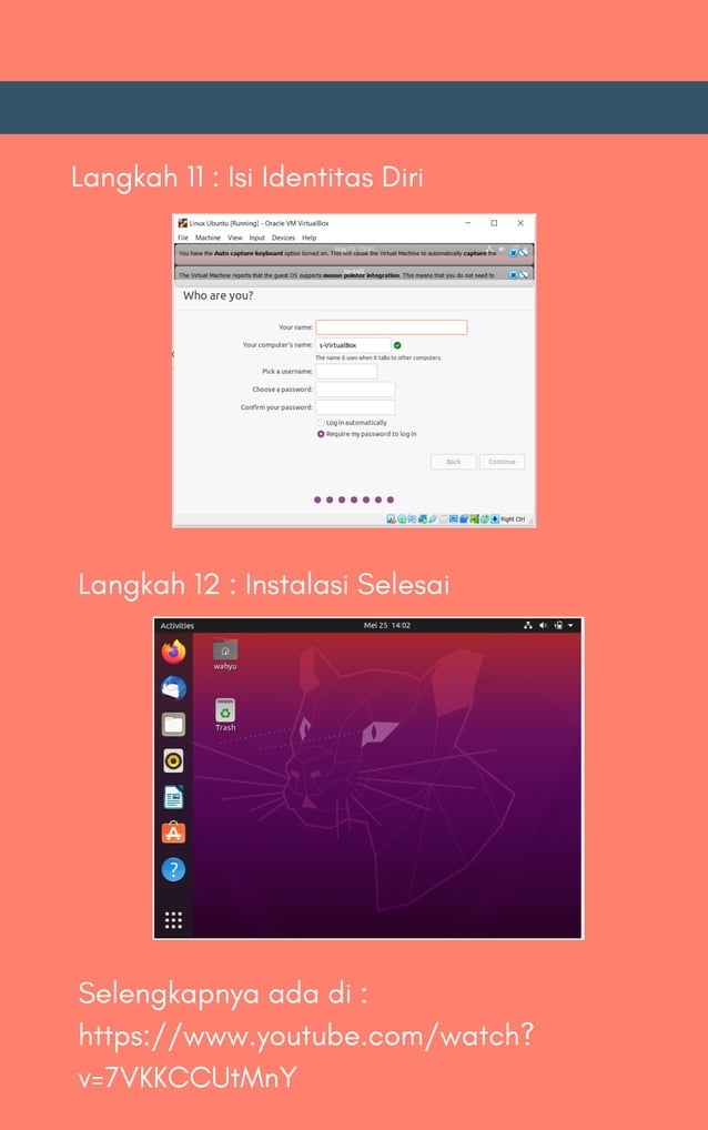 Panduan Instalasi Ubuntu Pada Virtual Box | PDF