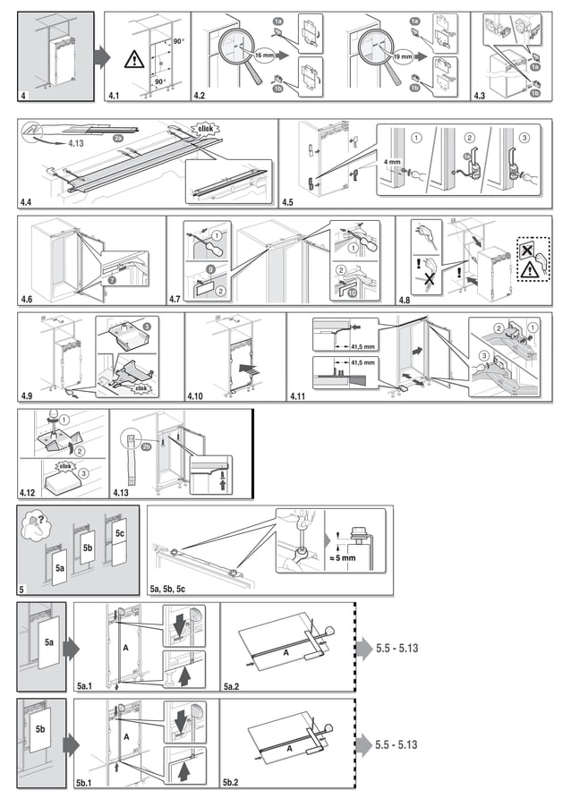 Manual bosch combi integrable kin86 af30 | PDF