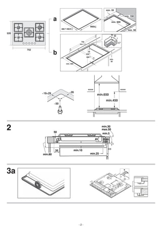 Manual bosch encimera cristal ppc616 b21e | PDF