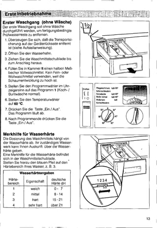 Manual bosch wff 1100 | PDF