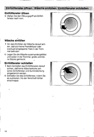 Manual bosch wff 1100 | PDF