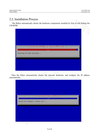 Manual guide briker IP PABX | PDF