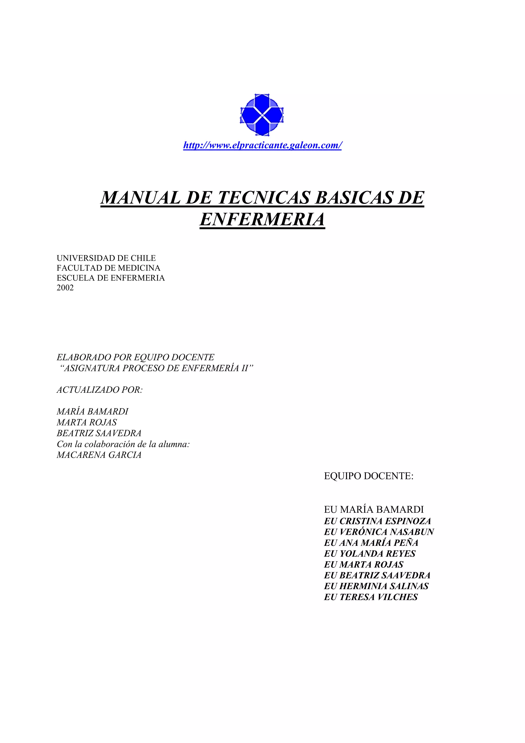Manual Básico de Enfermería | PDF