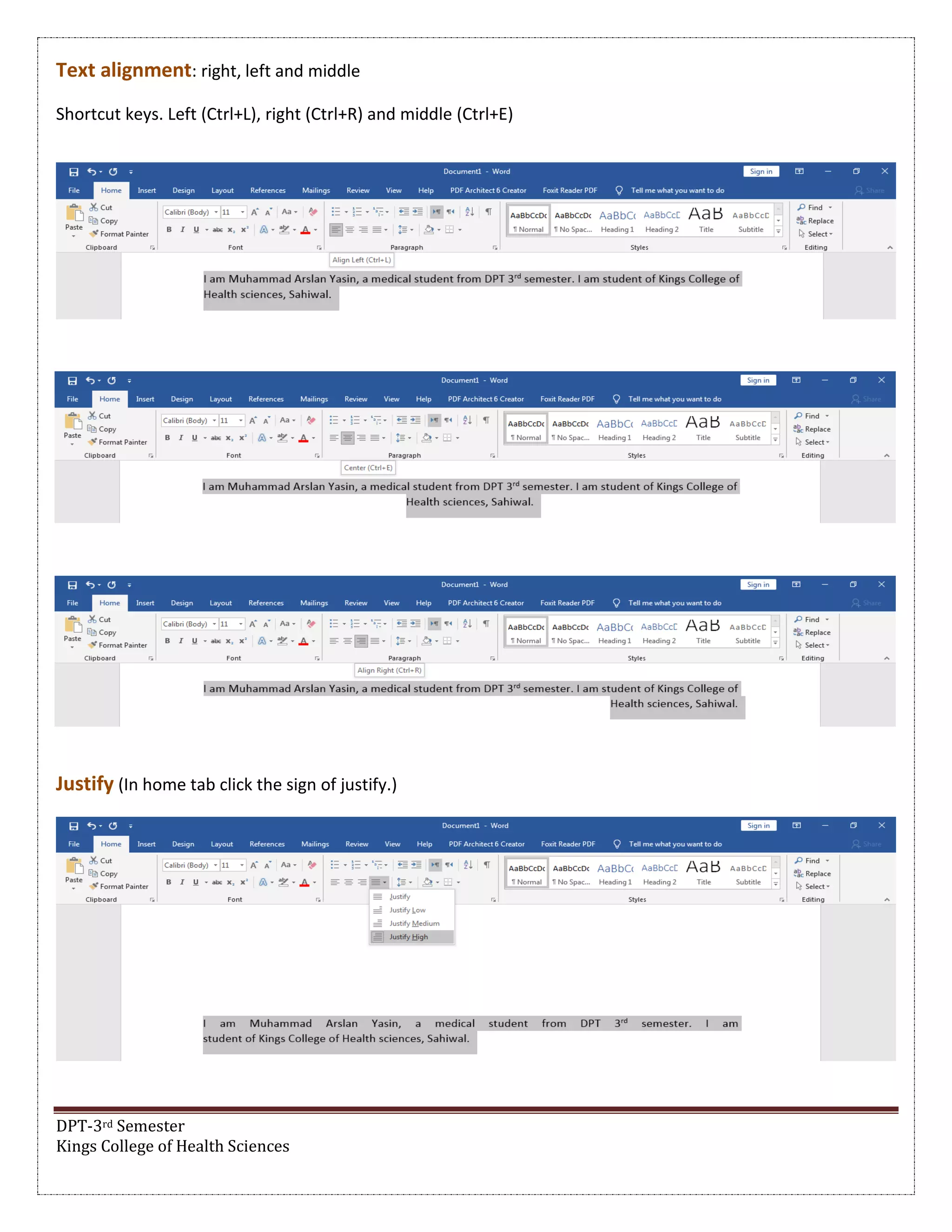 Computer Manual (Lab Mannual, Computer Application) by Muhammad Arslan ...