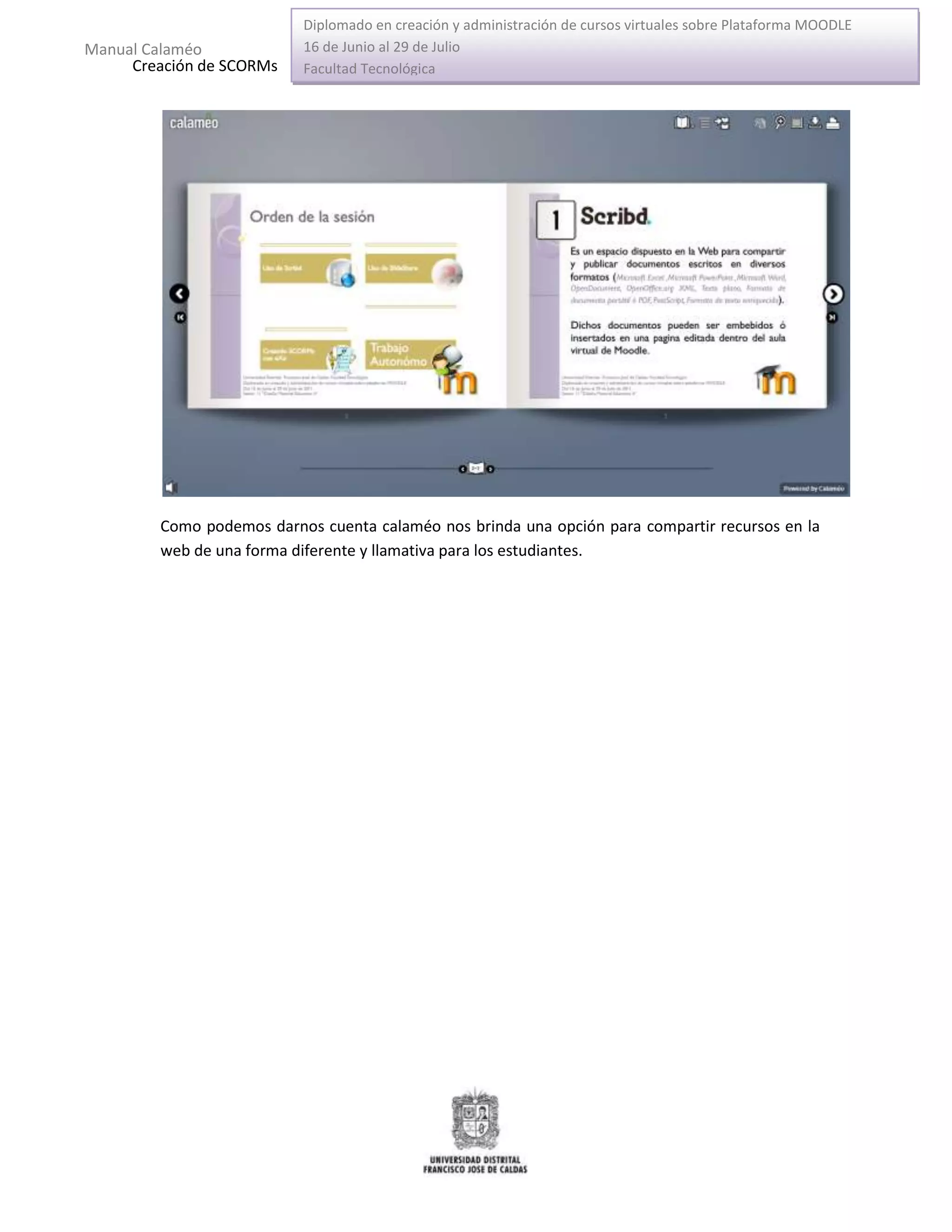Manual calameo | DOCX