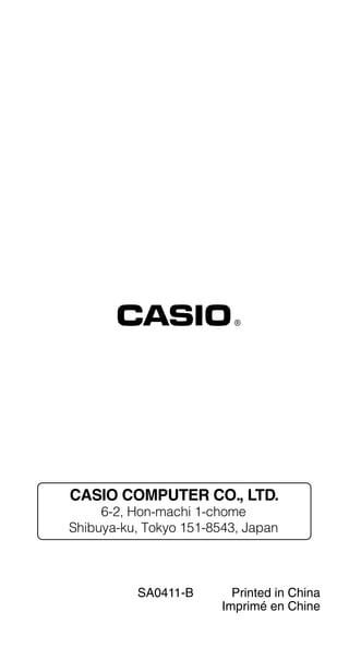 Manual calcuculadora casio fx-991ES PLUS | PDF