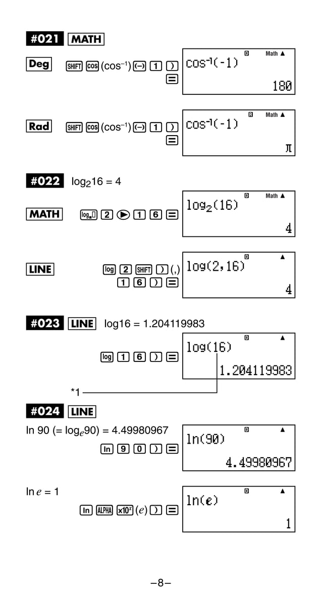 Manual calcuculadora casio fx-991ES PLUS | PDF