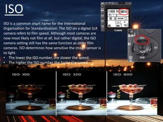 Manual camera settings | PPT