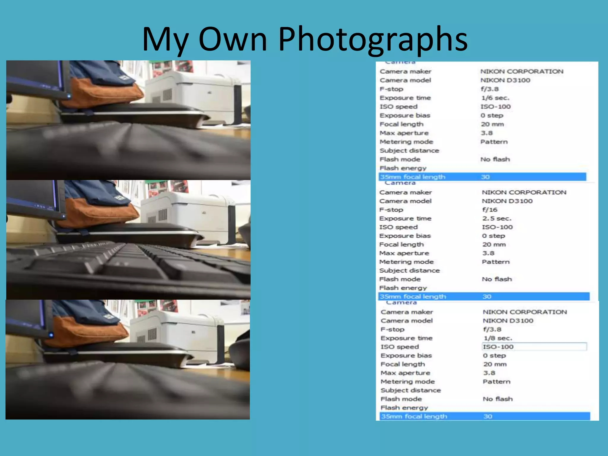 Manual camera settings1 | PPTX