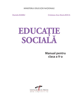Manual cd press educatie sociala | PDF