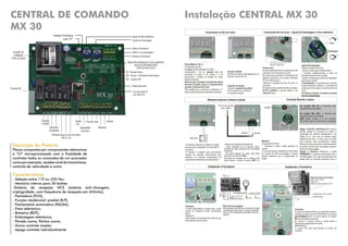 Manual centrais_de_comando | PDF