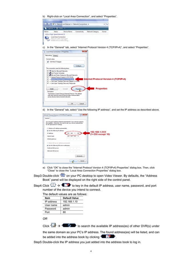 Manual cms ( central management system ) / Video Viewer for AVTECH DVR ...