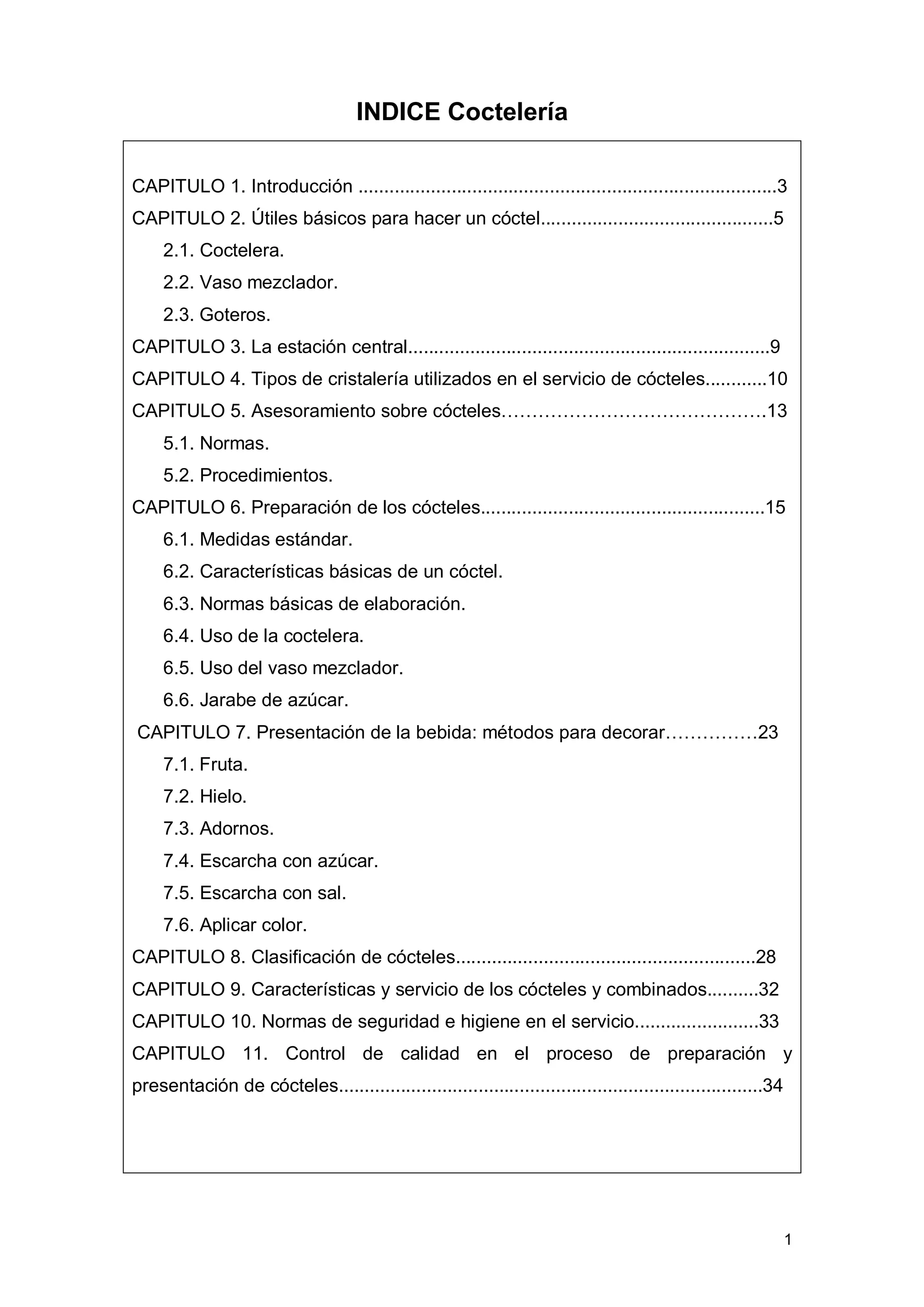 Manual cocteleria | PDF