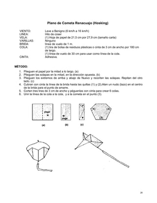 Manual cometas para niños | PDF