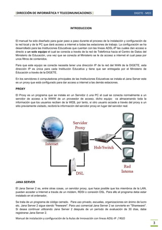 Manual configuracion iiee adsl-ip | PDF