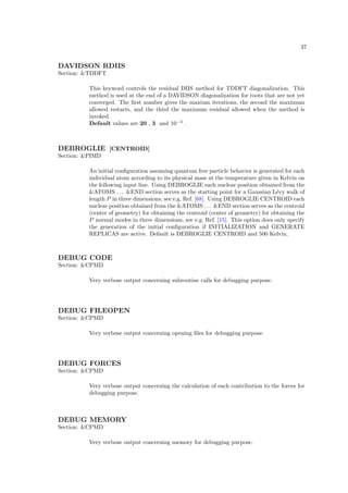 Manual cpmd | PDF