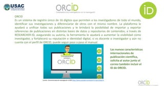 Manual crear perfil y editar en orcid | PDF | Desktop Publishing | Computer Software and ...