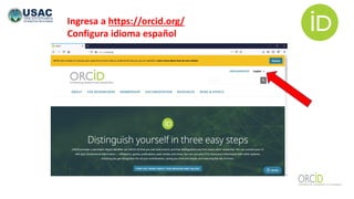 Manual crear perfil y editar en orcid | PDF | Desktop Publishing ...