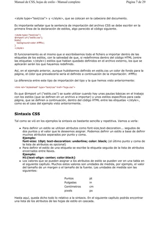 Manual css 01 | PDF