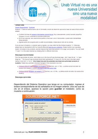 Manual De Audacity | PDF