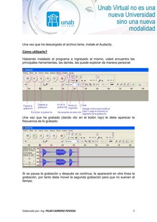 Manual De Audacity | PDF