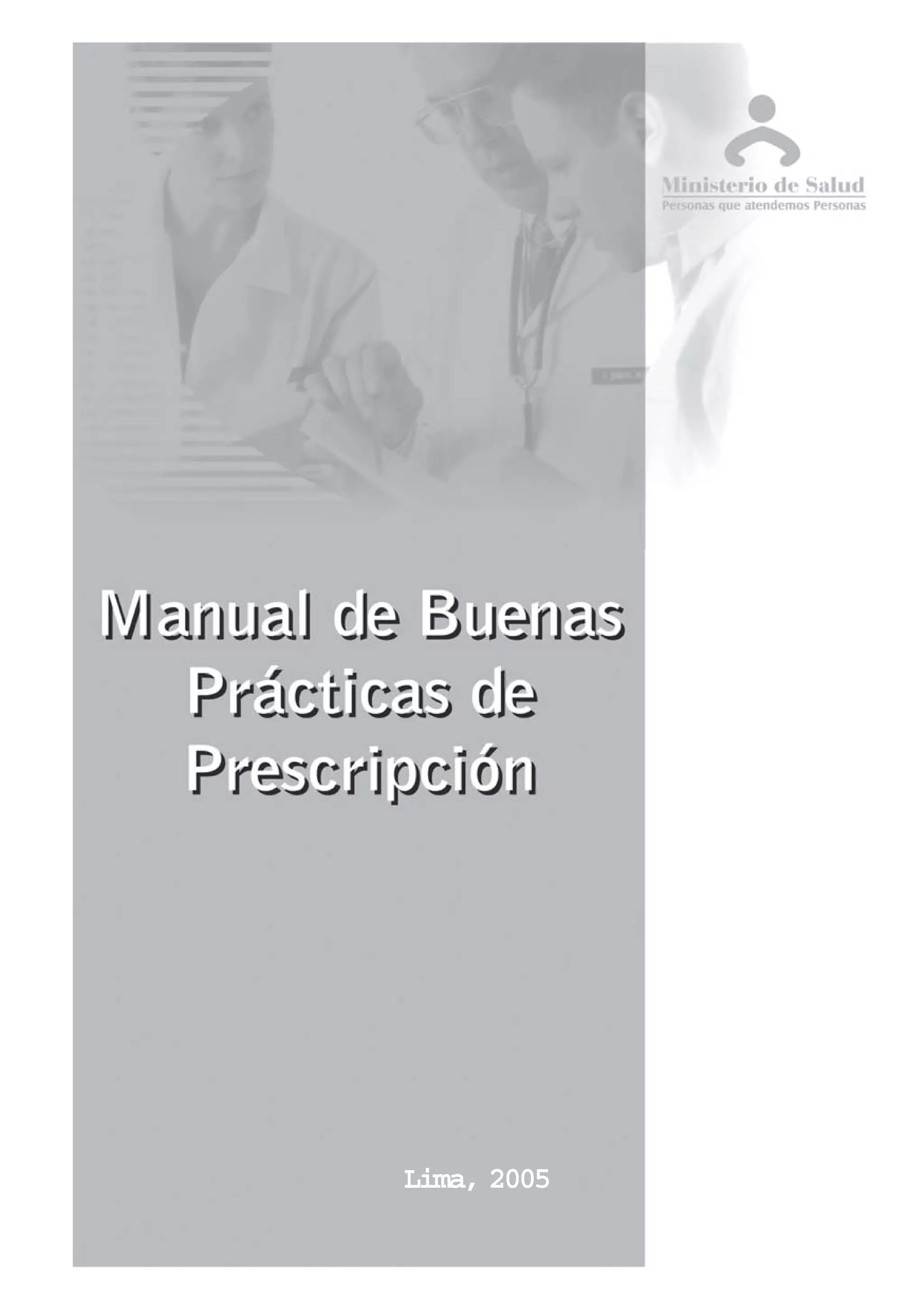 Manual De Buenas Practicas De Prescripcion Pdf