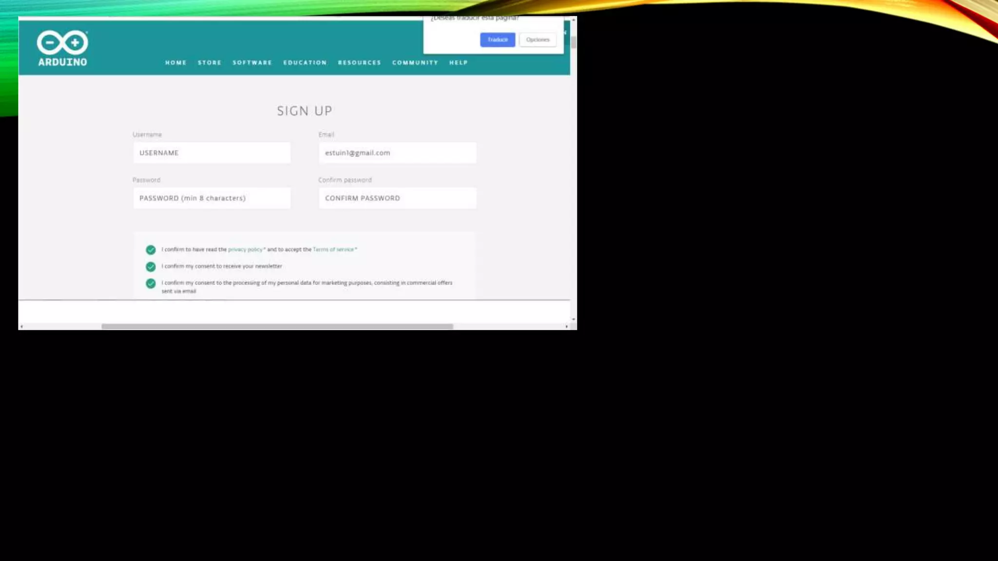 Manual De Como Instalar Un Arduino Pptx Technology And Computing 9427
