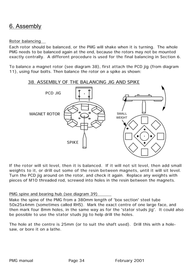 Manual de construccion Sistema EOLICO | PDF | Motorcycles | Automotive