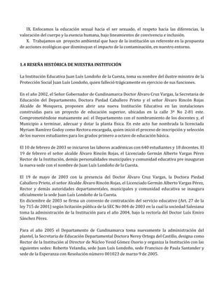 MANUAL DE CONVUVENCIA | DOC